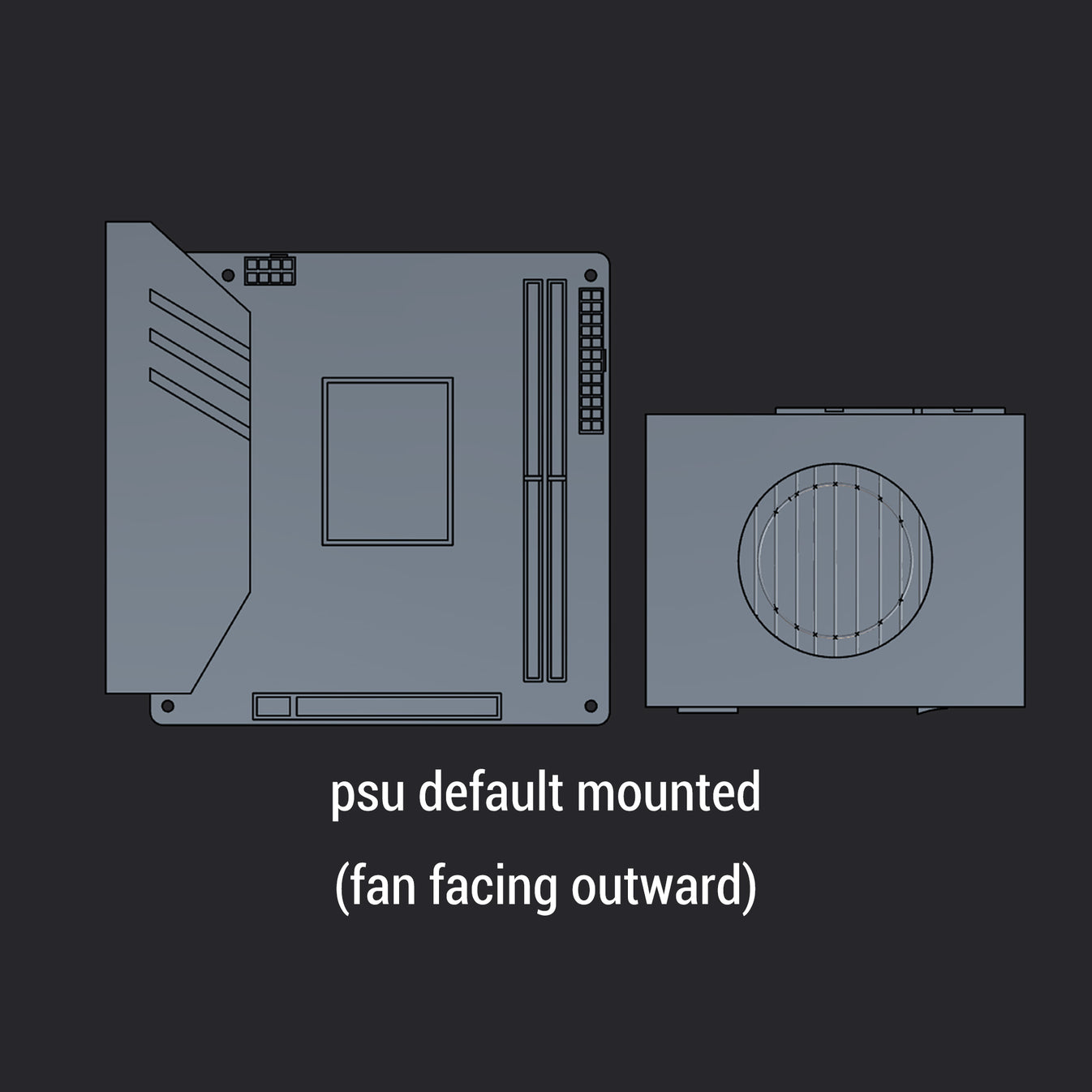 DreambigbyrayMOD custom psu cables for T1 case